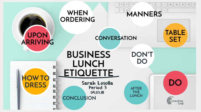 Business Lunch Etiquette by Sarah Losolla on Prezi