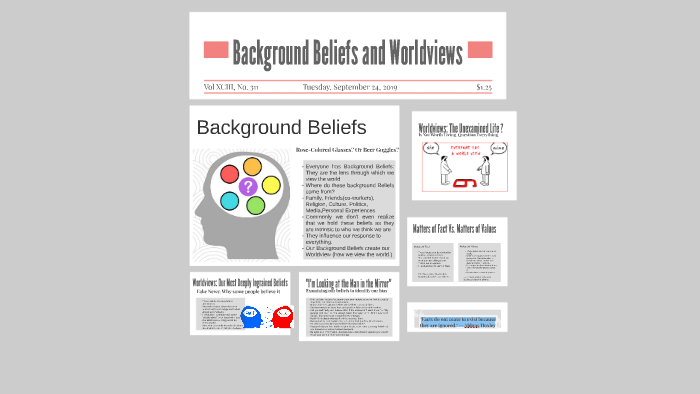Background Beliefs and Worldviews by Sarah Knowlton on Prezi