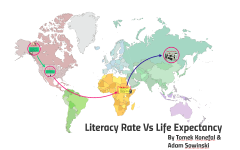 Literacy Rate Vs Life Expectancy by Tomek Konefal on Prezi