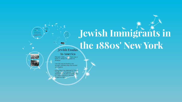 Jewish Immigrants in the 1880s' New York by Jeffrey Liu on Prezi