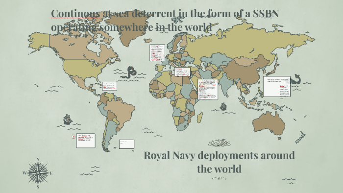 Royal Navy deployments around the world by Jordan newton