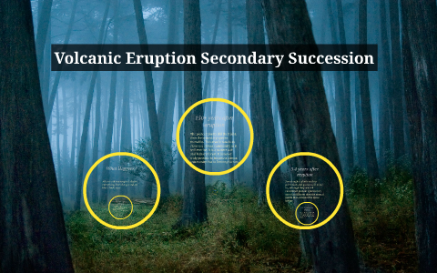 Volcanic Eruption Secondary Succession by on Prezi