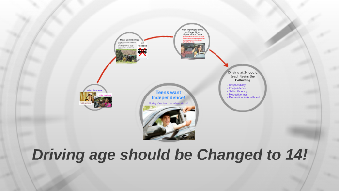 Should the Driving age Be Changed to 14? by Felicia Brooks on Prezi