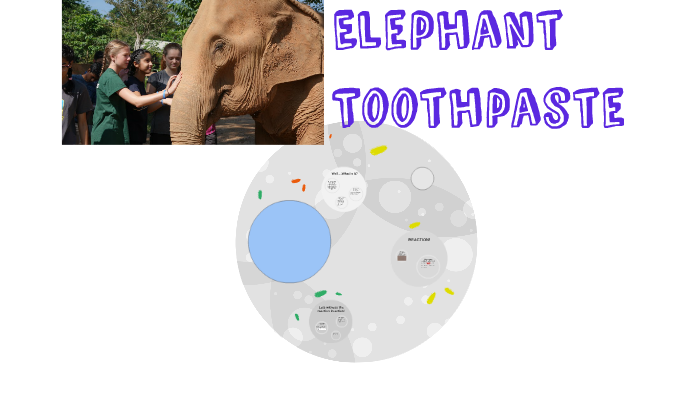 Chemical Reaction Demo - Elephant Toothpaste by Geoffrey Tsang