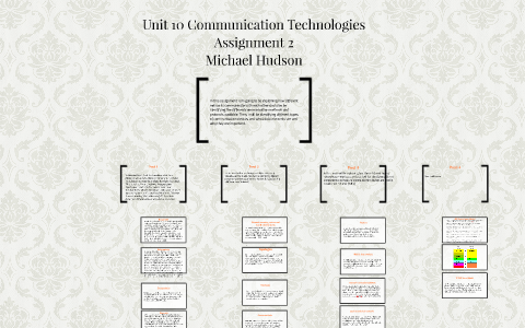 Unit 10 Communication Technologies by Michael Hudson on Prezi