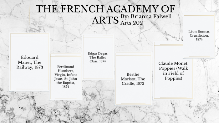 THE FRENCH ACADEMY OF ARTS by Brianna Falwell on Prezi