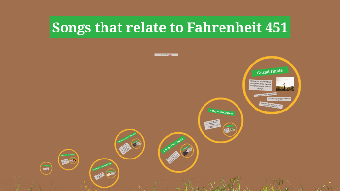 Songs that relate to Fahrenheit 451 by Melanie Liechty on Prezi