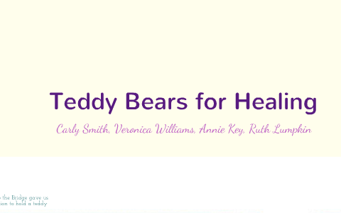 Teddy Bears by Ruth Lumpkin on Prezi