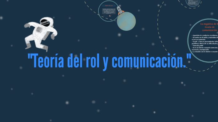Teoria del rol y comunicacion. by LARISA ACOSTA TAVAREZ on Prezi