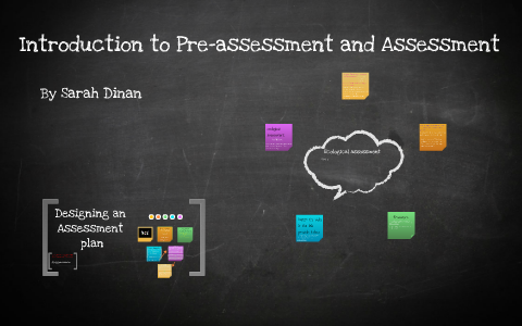Introduction to Pre-assessment and Assessment by Sarah Dinan on Prezi