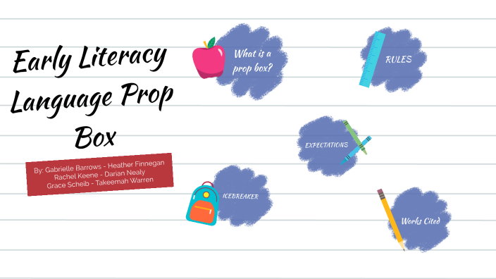 Early Literacy Language Prop Box by Rachel Keene on Prezi