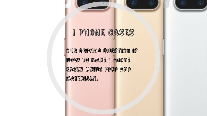 Edible phone cases by Benjamin McZeal on Prezi