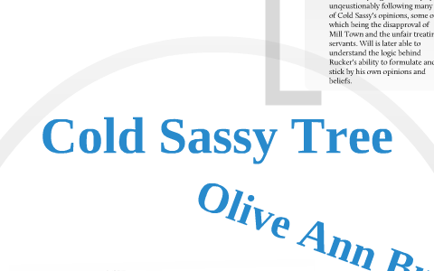 Cold Sassy Tree by Brianna Foreman on Prezi