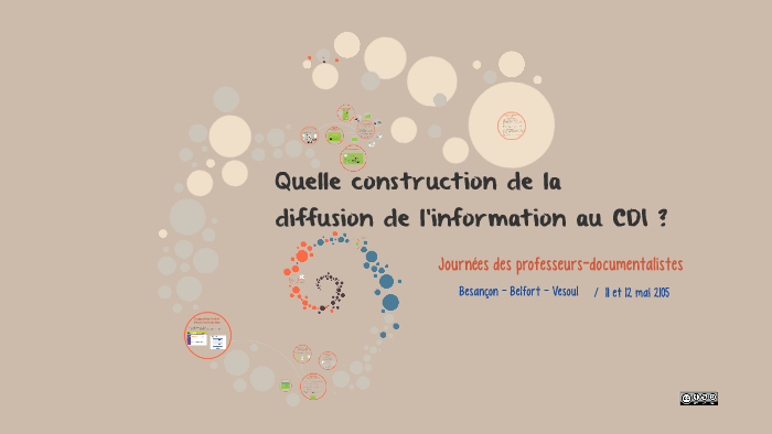 Quelle construction de la diffusion de l'information au CDI ? by ...