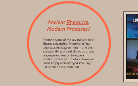 Ancient Rhetorics, Modern Practices? by Stephen Fonash on Prezi
