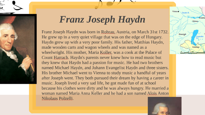 Franz Joseph Haydn by Mario Rapaj on Prezi