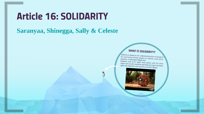 Seven Themes of Catholic Social Teaching by Shinegga Kugendran