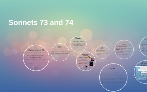 Sonnets 73 and 74 by Lisa Simms on Prezi