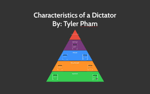 Characteristics of a Dictator by Tyler Pham on Prezi