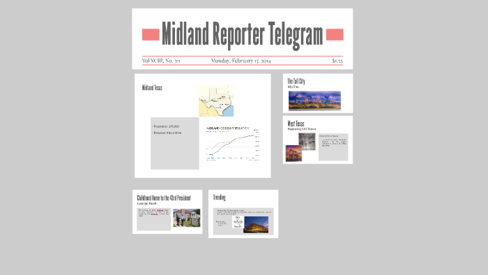 Midland Reporter Telegram by Claire Doffer on Prezi