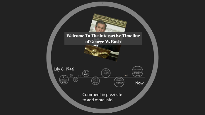 Welcome To The Interactive Timeline of George W. Bush by Voxel Rush on ...