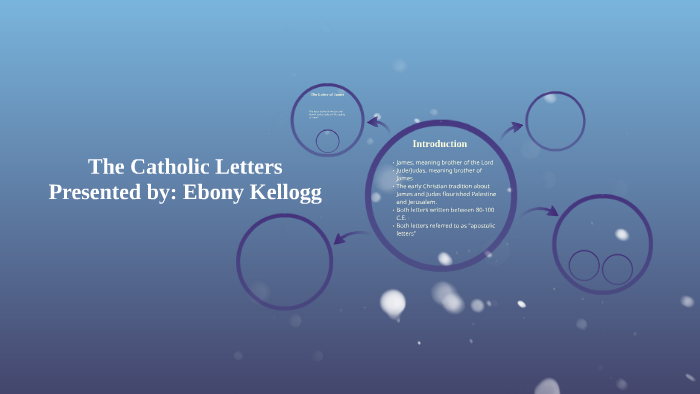 The Catholic Letters by on Prezi