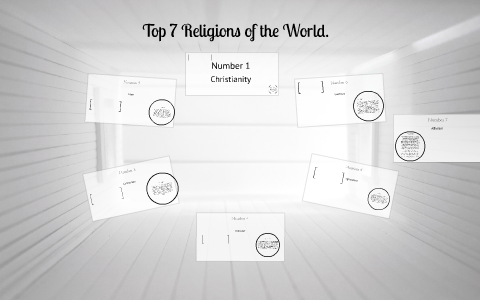 Top 7 Religions of the World. by on Prezi
