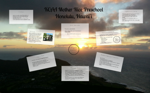 KCAA Mother Rice Preschool by Sarah Linder on Prezi