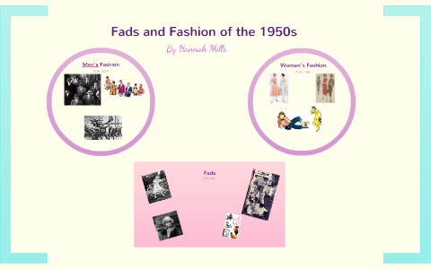 Fads and Fashion of the 1950s by Hannah Mills on Prezi