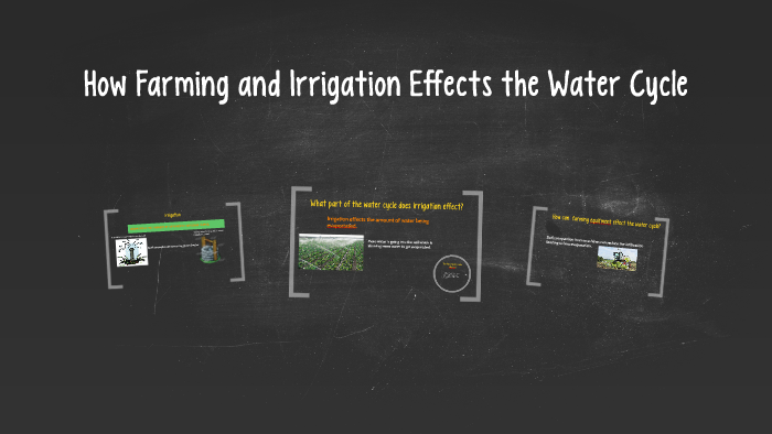 How Farming and Irrigation Effects the Water Cycle by s long on Prezi