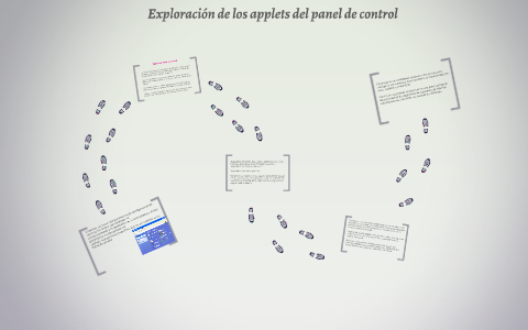 Exploración de los applets del panel de control by Leandro Lopez Velez