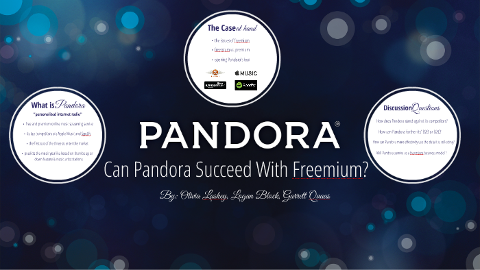 Can Pandora Succeed With Freemium by Olivia Laskey on Prezi