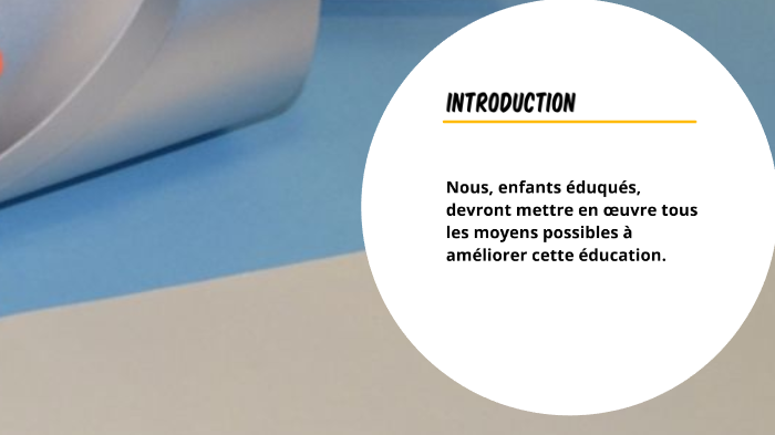 L'education de qualite by Ali Husseini El on Prezi