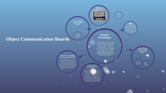 Object Communication Boards by Heather Tate on Prezi