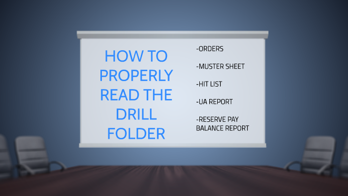 DRILL FOLDER by Billy Kashe on Prezi