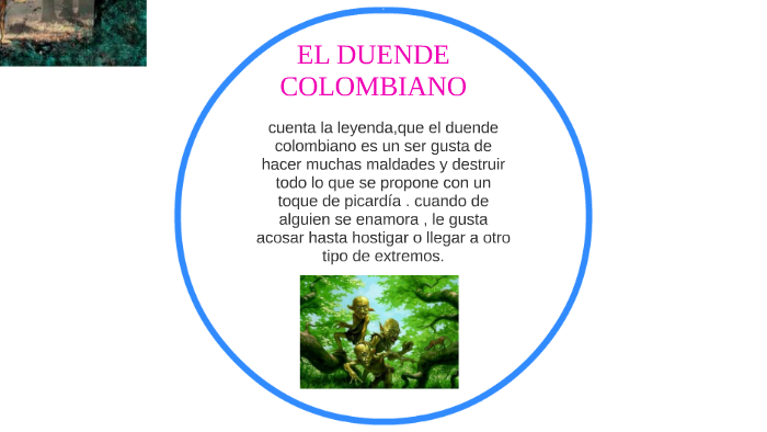 EL DUENDE COLOMBIANO by maribel liz on Prezi