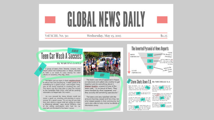 Introduction to News Reports by Julie Nguyen on Prezi