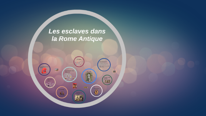 les esclaves dans la rome antique by amelie landre on Prezi