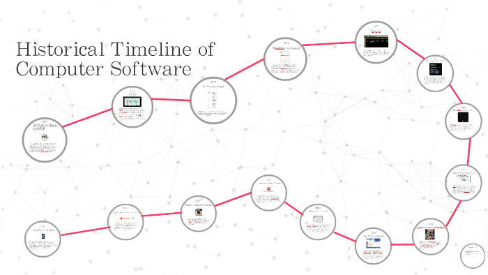 Historical Timeline of Computer Software by kassidy garcia on Prezi