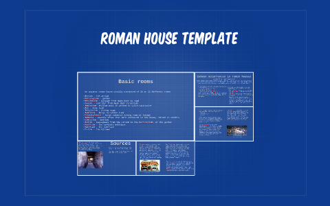 Roman house template by James B on Prezi