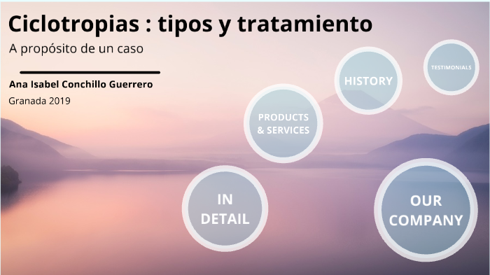 Ciclotropias: tipos y tratamientos . A propósito de un caso by Ana ...