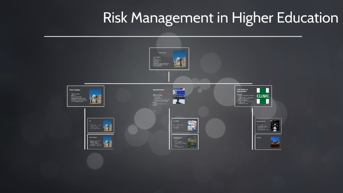 Risk Management In Higher Education By Lamar Hood On Prezi