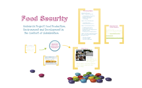Research Project Food Production, Environment and Development in the ...