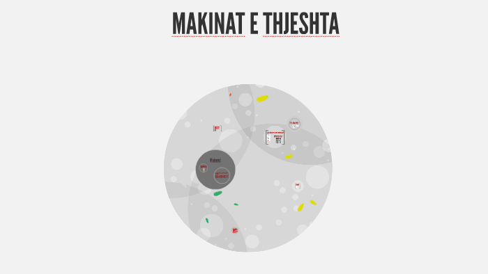 MAKINAT Е ТНЈЕЅНТА by besa ramadani on Prezi