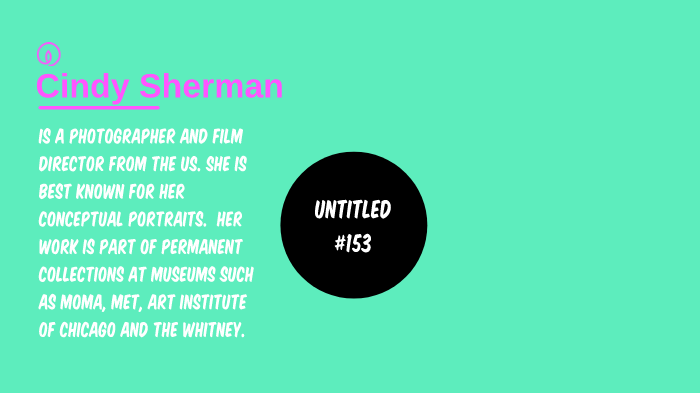 Cindy Sherman Untitled 153 by Caitlin Hazelton on Prezi