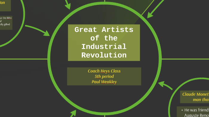 Great Artists of the Industrial Revolution by Paul Weakley on Prezi