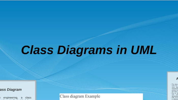 Class Diagrams in UML by Asiful Hasan on Prezi