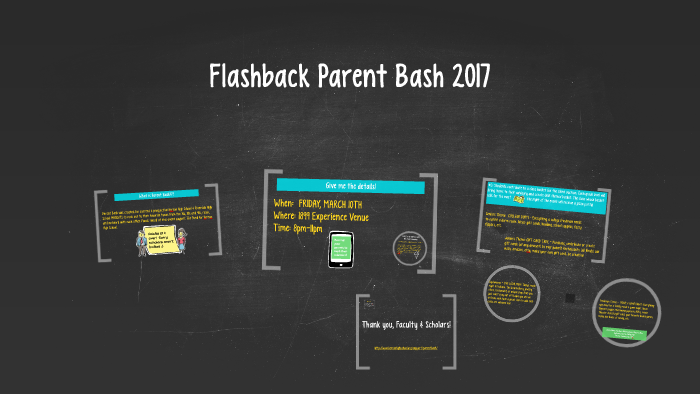 Flashback Parent Bash 2017 by Sherry M on Prezi