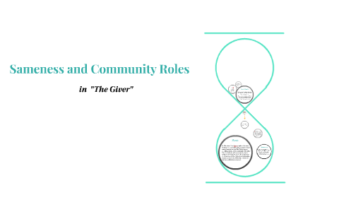 Sameness/Community Roles in the Giver by Tiseanna Walwyn on Prezi