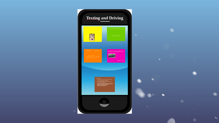 Texting and Driving by caleb freeman on Prezi